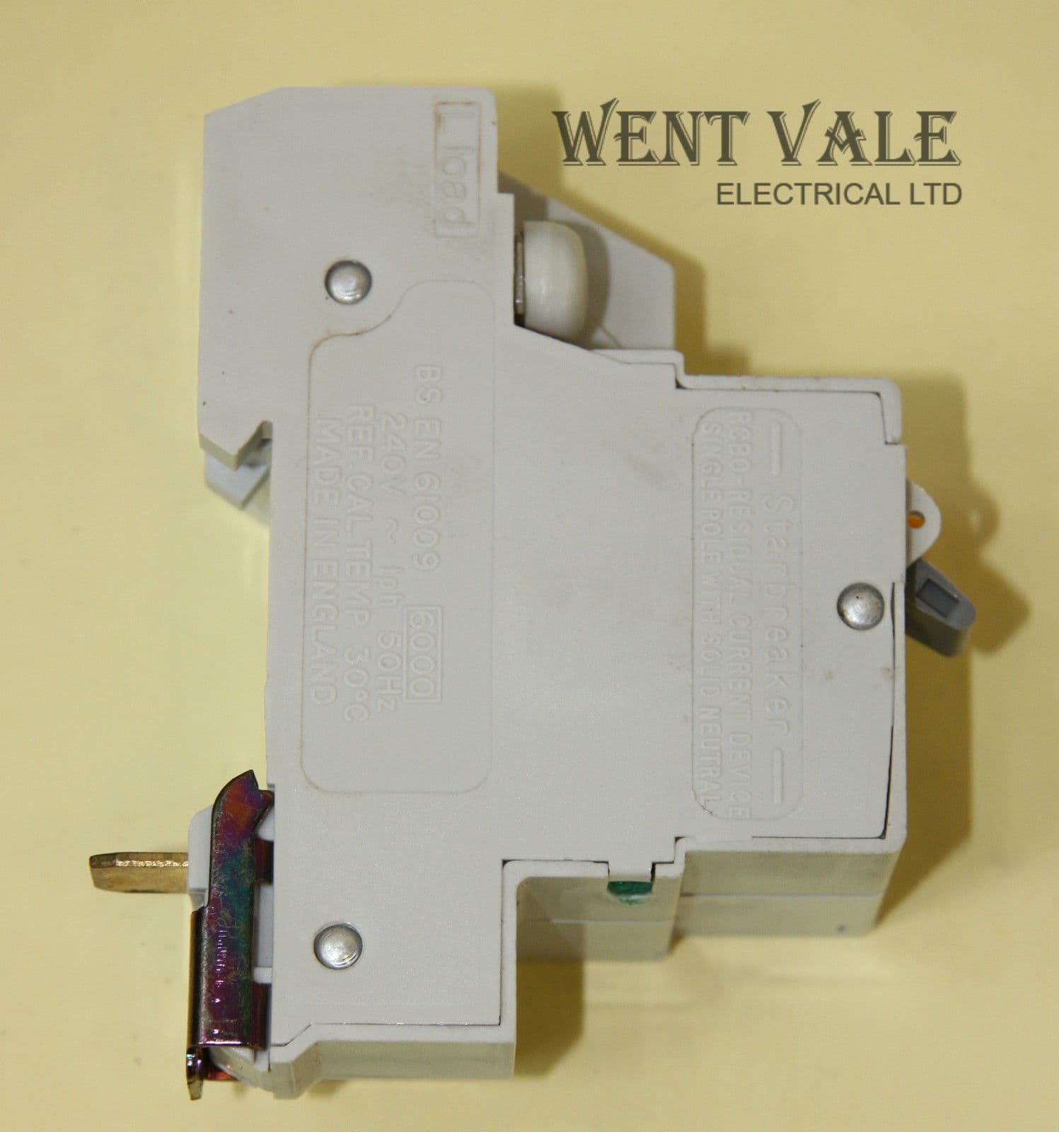Crabtree Starbreaker 61/B1630 - 16a 30mA Type B Double Pole RCBO Un-used in Box