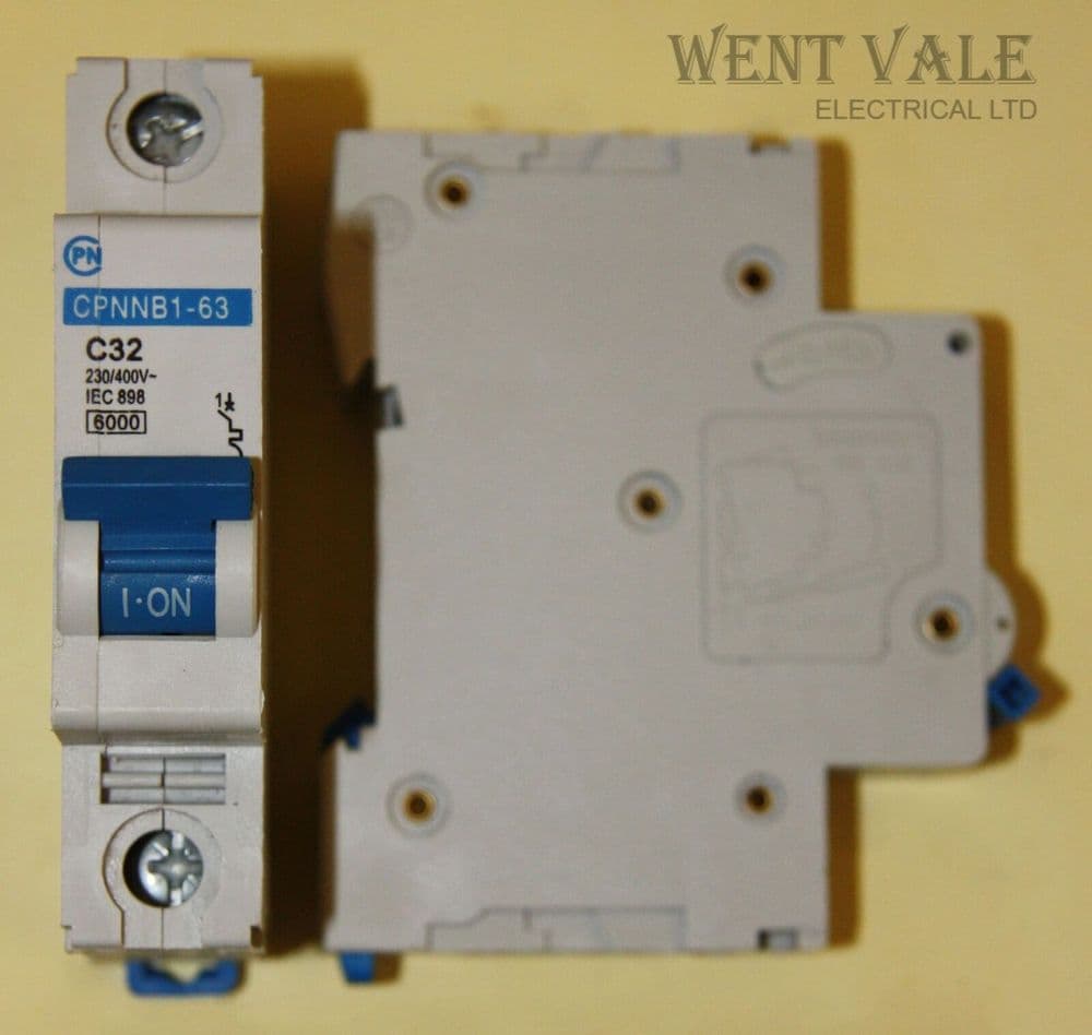 Cudis CPN CPNNB1-63/C32 - 32a Type C Single Pole MCB Used