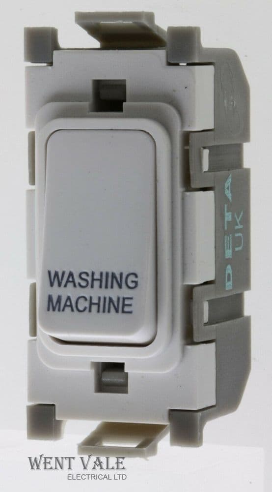 Deta Grid Switch - G3554 - 20a Double Pole Grid Switch Module "Washing ...