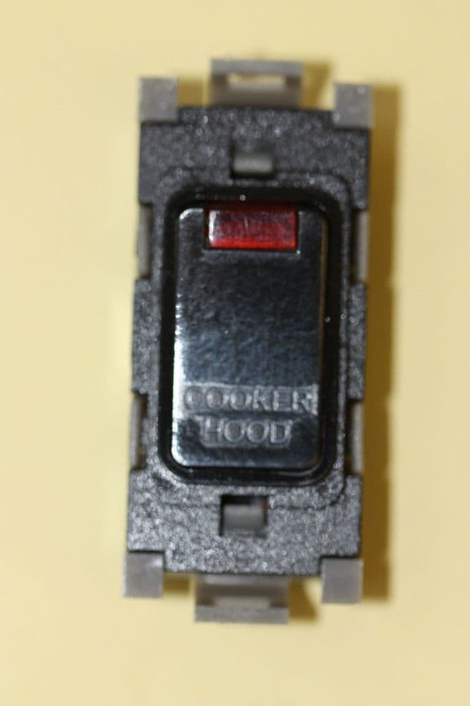 Deta Gridswitch G3580BK 20a Double Pole Grid Switch Module Cooker Hood New
