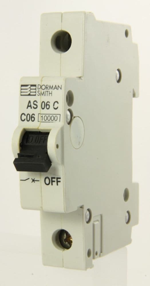 Dorman Smith Loadlimiter- AS06C - Mk1 6a Type C Single Pole MCB Used