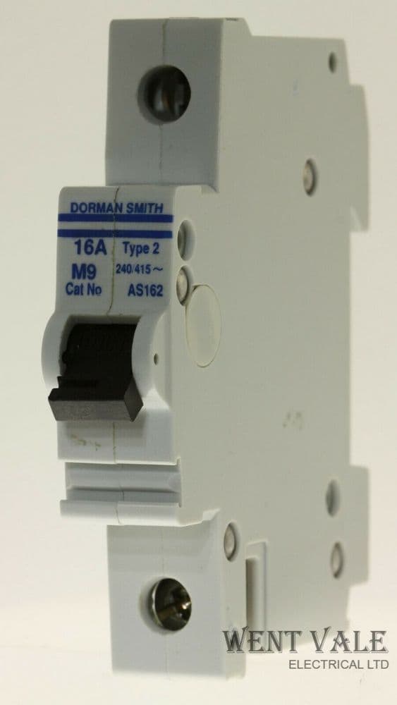 Dorman Smith Loadlimiter - AS162 - 16a Type 2 Single Pole MCB Used