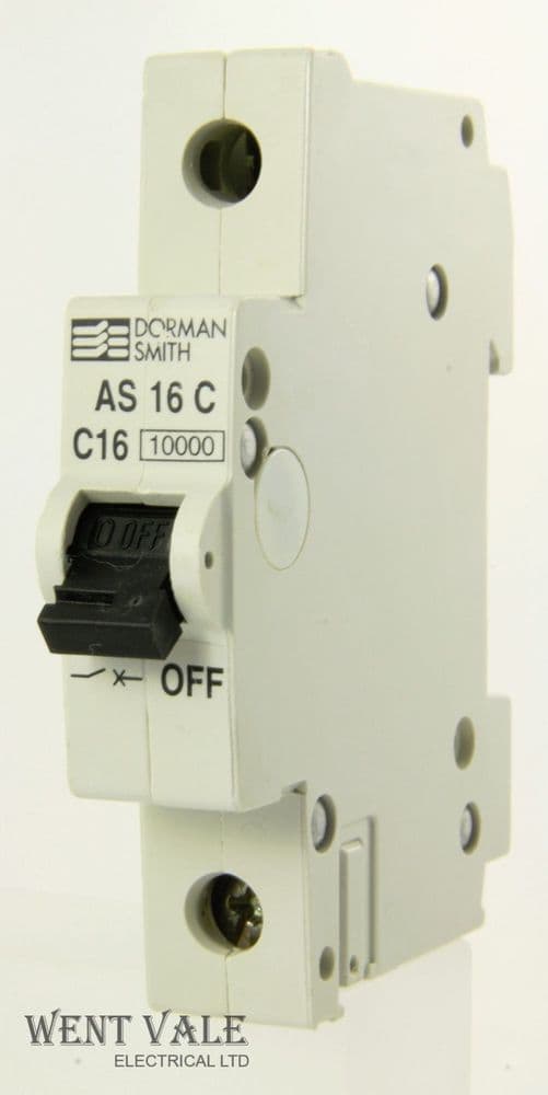 Dorman Smith Loadlimiter - AS16C - Mk1 16a Type C Single Pole MCB Used
