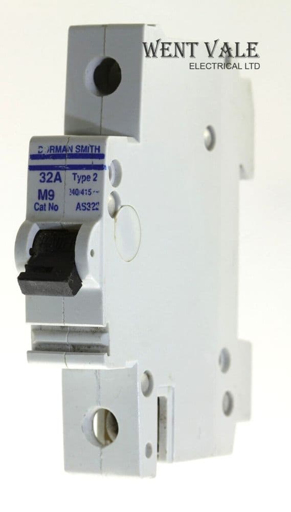 Dorman Smith Loadlimiter - AS322 - 32a Type 2 Single Pole MCB Used