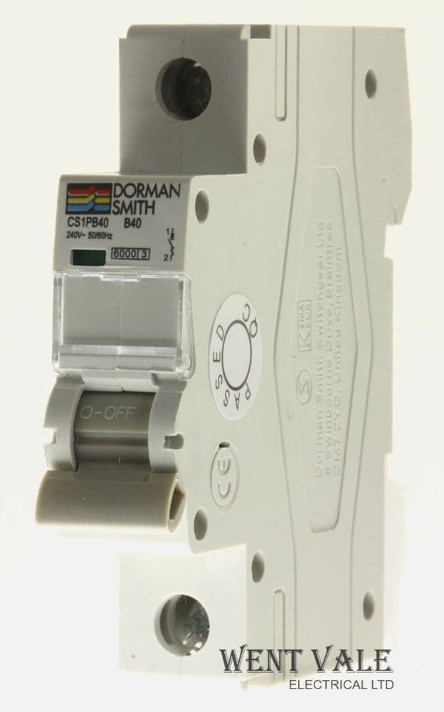 Dorman Smith LoadPro - CS1PB40 - 40a Type B Single Pole MCB New
