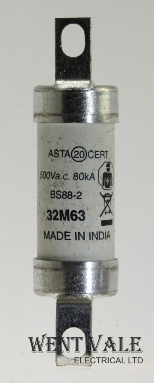 Eaton Bussmann - AAO32M63 - 32A 500Vac - Bussmann Series Motor Rated ...