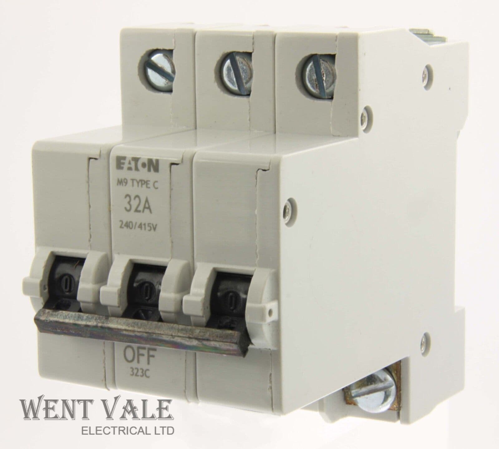 Eaton Memshield 1 - 323C - 32a Type C Triple Pole MCB Used