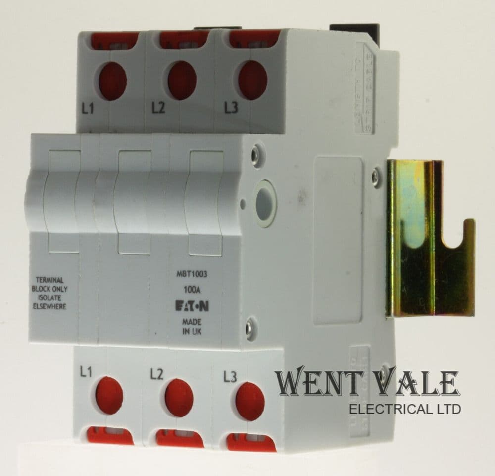 Eaton Memshield 2 - BMBT1003 - 100a 3 Pole Incomer Kit for Terminal Block