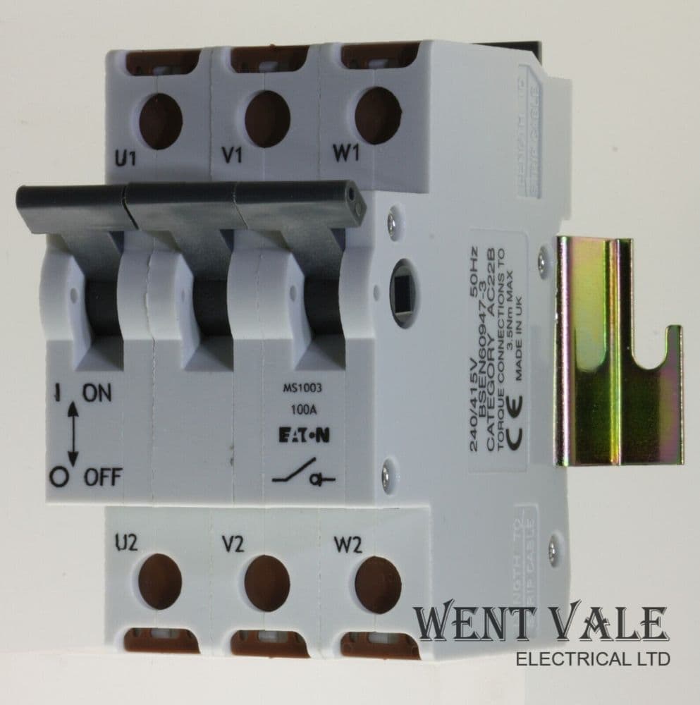 Eaton Memshield 2 - BMS1003 - 100a 3 Pole Incomer Kit for Switch ...