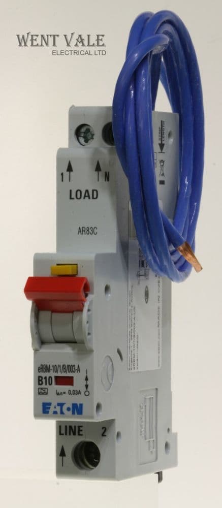 Eaton Memshield 3 - EMBH110R30C - 10a 30mA Type B Single Pole Type A RCBO