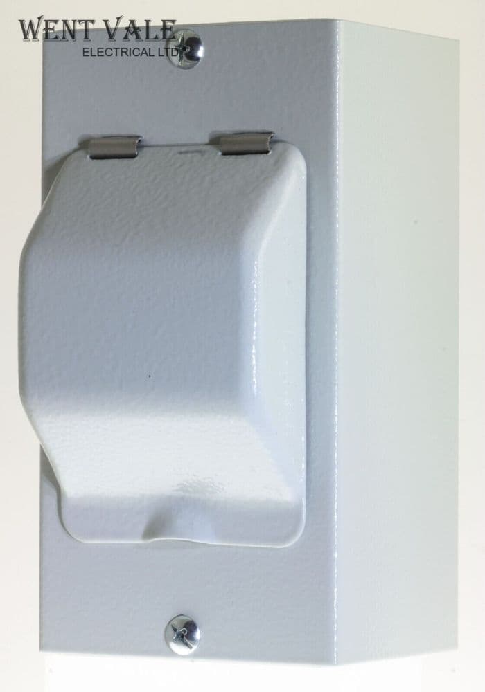 Europa Components - MEC2M - Grey Metal Clad 2 Module Enclosure with ...