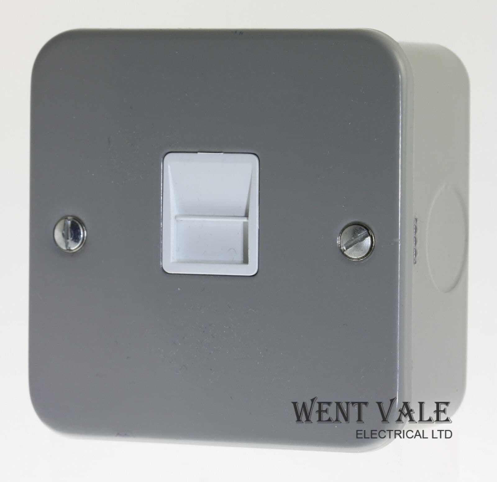 GET Exclusive Metalclad Range - GMCM - Single Master Telephone Socket New