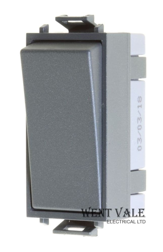 GET Rocca Grid - GRL202GT - 20ax Two Way Grid Switch Module in Graphite ...