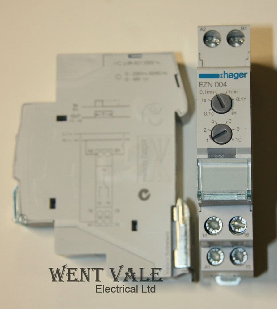 Hager EZN004 - Delay Timer Relay New in Box