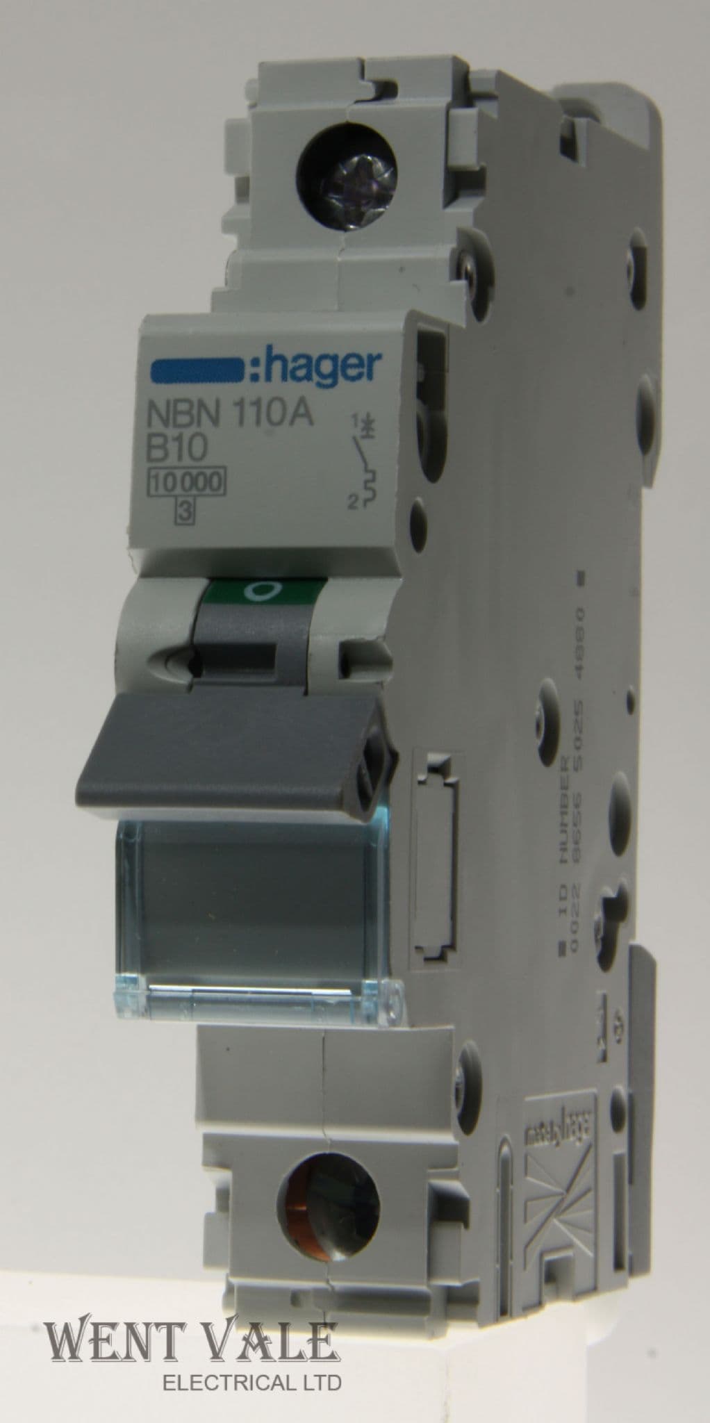 Hager NBN110 - 10a Type B Single Pole MCB New