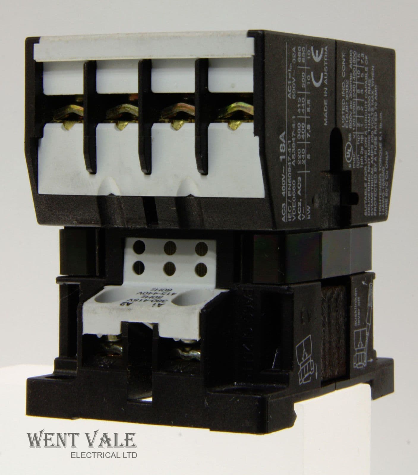 IMO MC18-S-10 - 32a 3 Pole Contactor With 380-415vac Coil Used