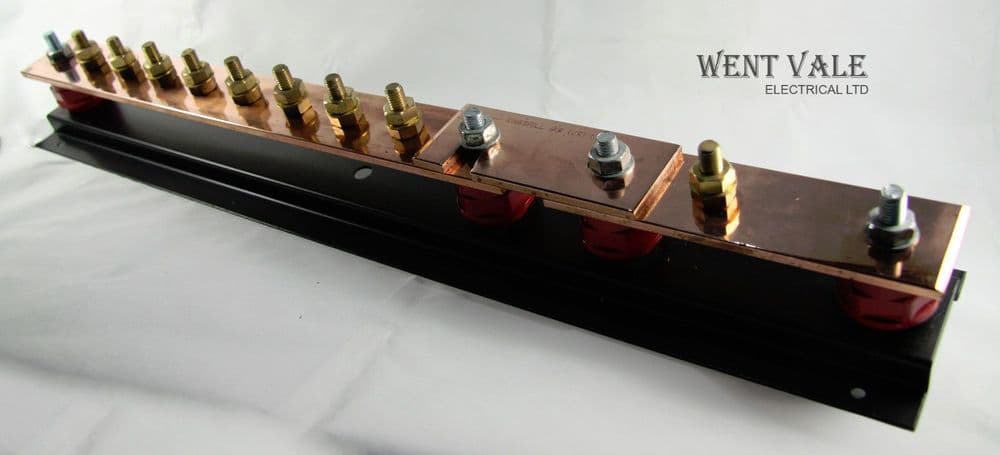 Kingsmill EBAR10-1 10 Way Copper Earth Marshalling Bar With ...