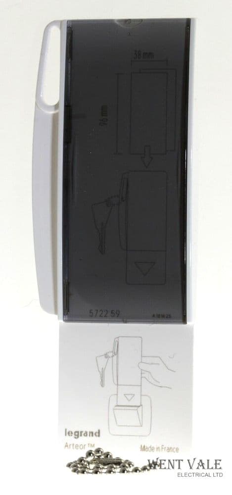 Legrand Arteor - 5722 59 - Hotel Key Card Fob For Mechanical Key Card ...