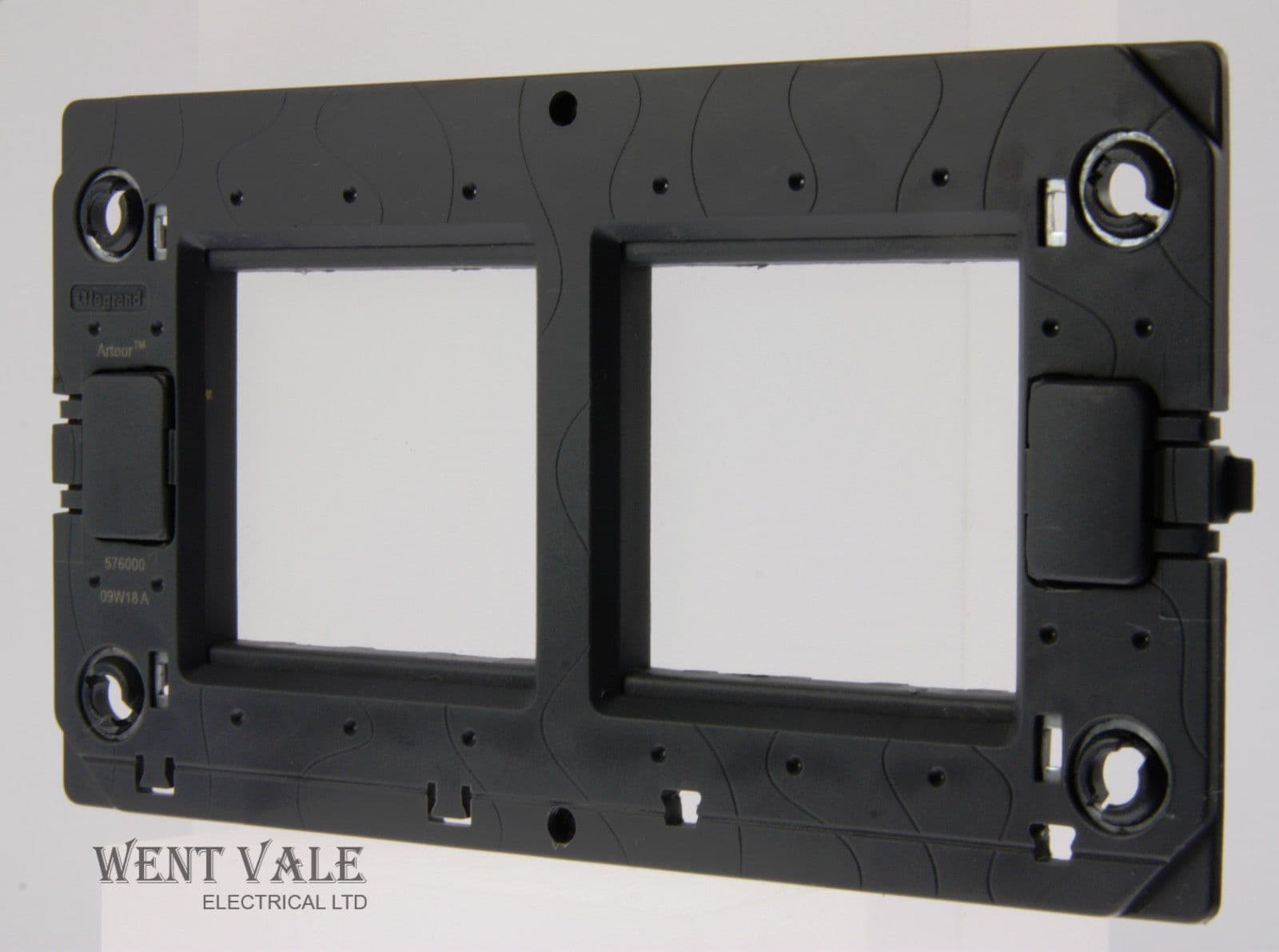 Legrand Arteor - 5760 00 - 2 Gang 2 x 2 Module Support Frame For BS ...