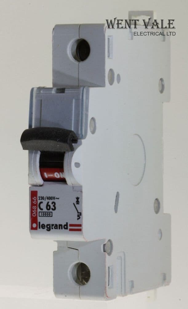 Legrand Lexic - 068 66 - 63a Type C Single Pole MCB Unused