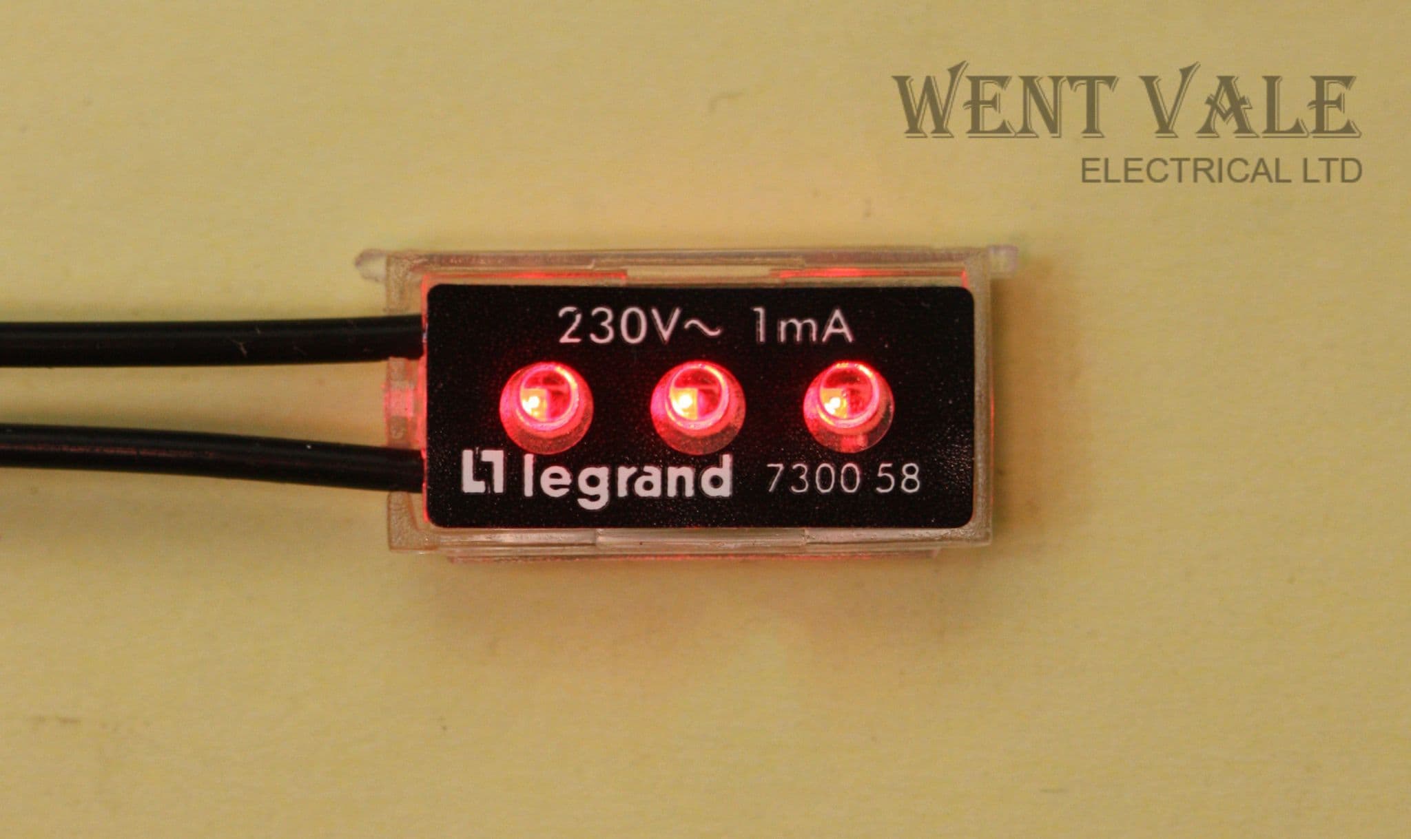 Legrand Synergy - 7300 58 - Electronic LED Red Diode Power Indicator ...