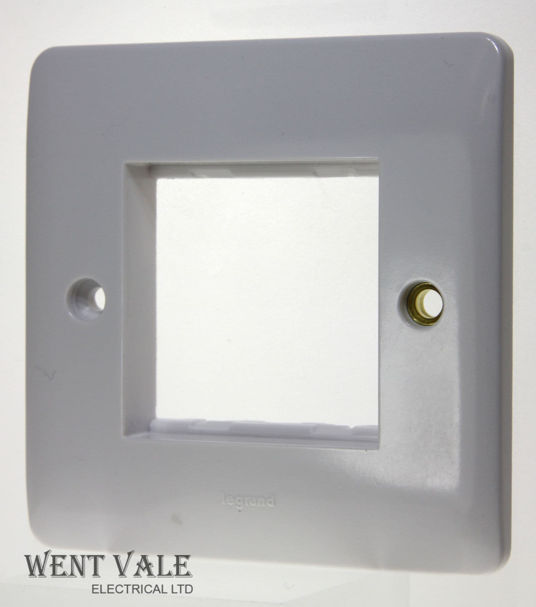 Legrand Synergy - 7300 92 - 1 Gang 2 Module Carrier Plate For 45mm ...