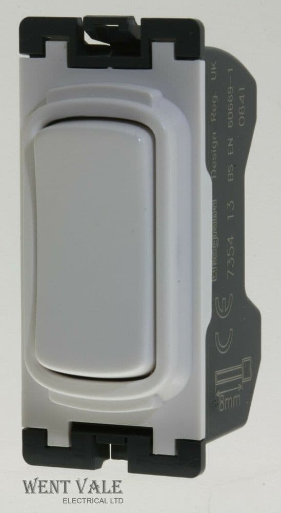 Legrand Synergy - 7354 14 - 20a 2 Way Center Off Retractive Switch ...