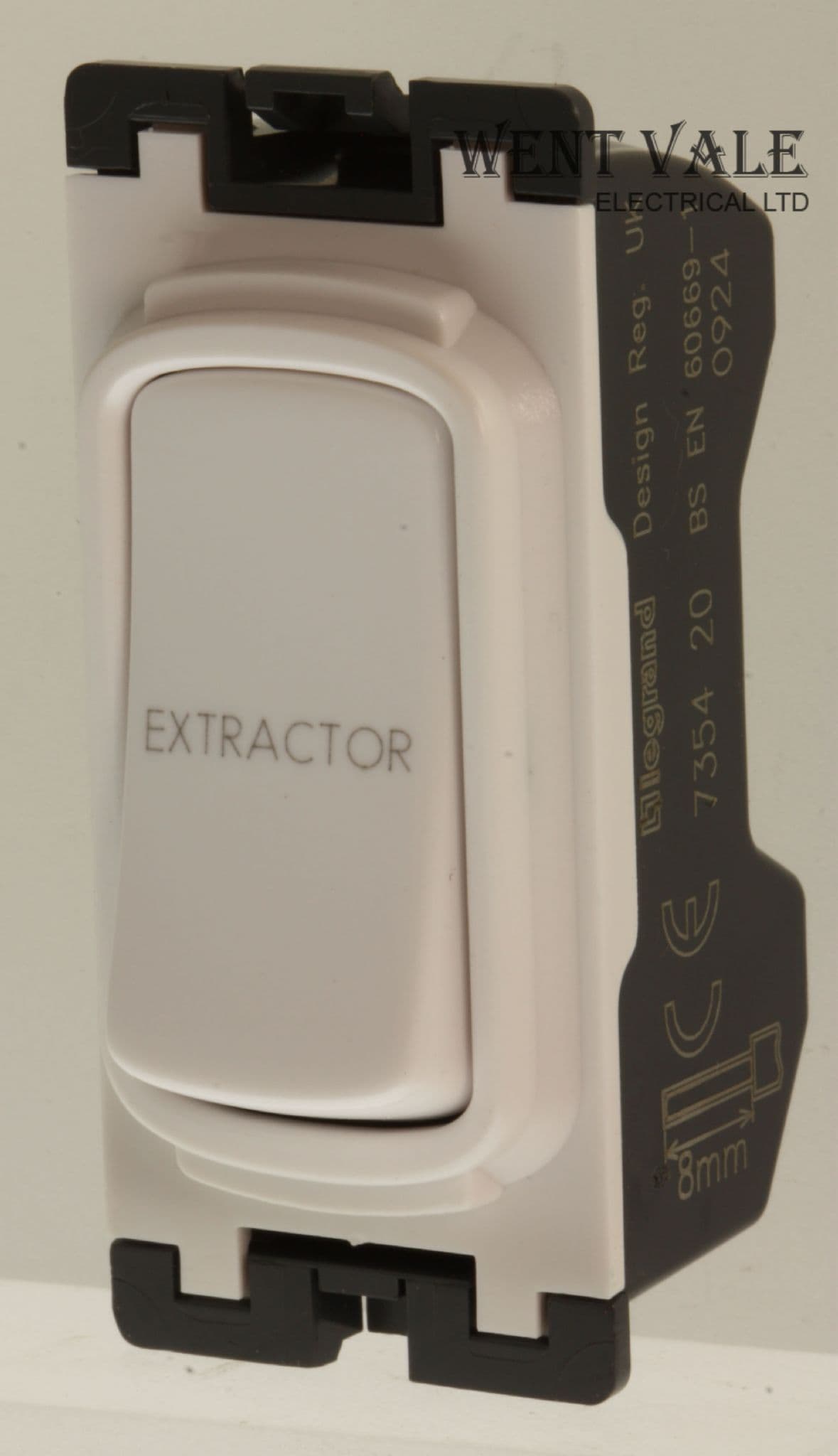 Legrand Synergy - 7354 20 EX - 20a Double Pole Grid Switch Module Extractor