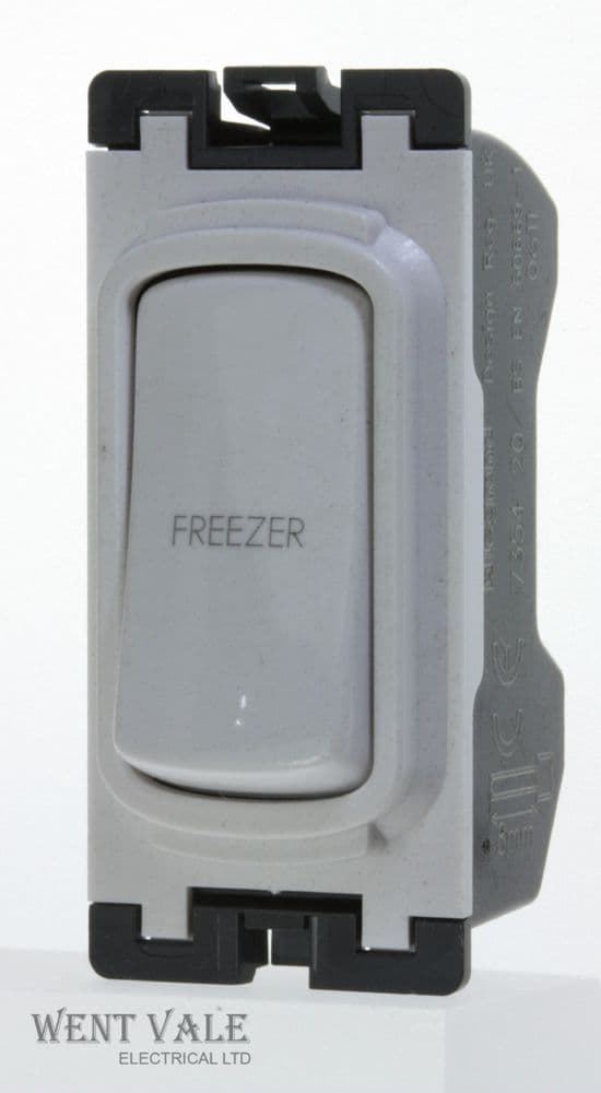 Legrand Synergy - 7354 20 FZ - 20a D/Pole Grid Switch Module Freezer New