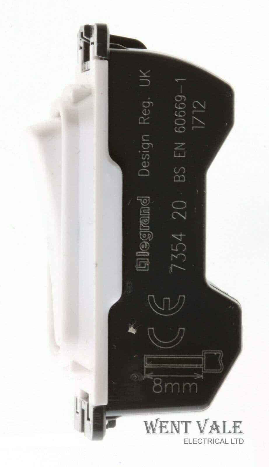 Legrand Synergy - 7354 20 LG - 20a Double Pole Grid Switch Module ...
