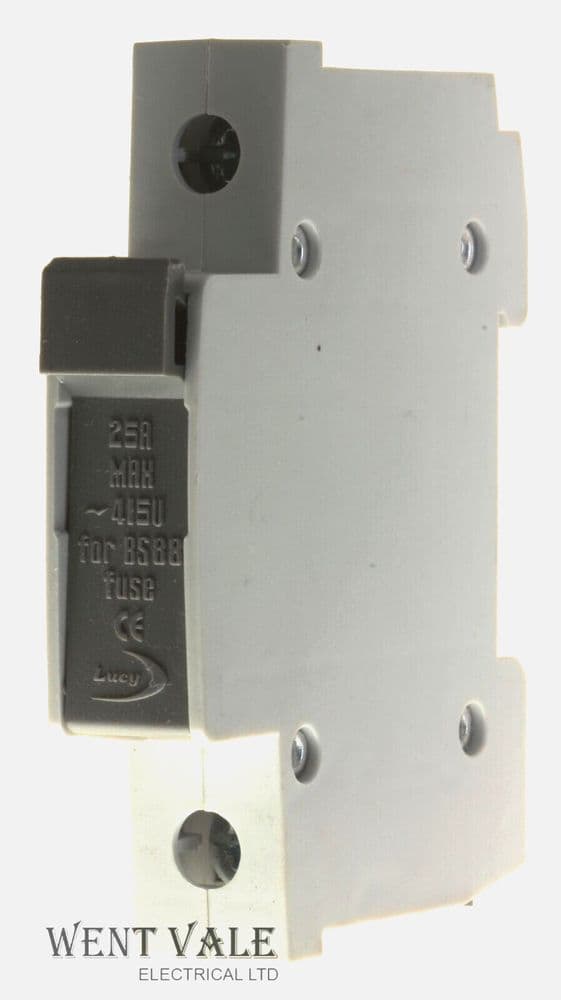 Lucy - 25a Max Single Pole BS 88 Fuse Carrier Used