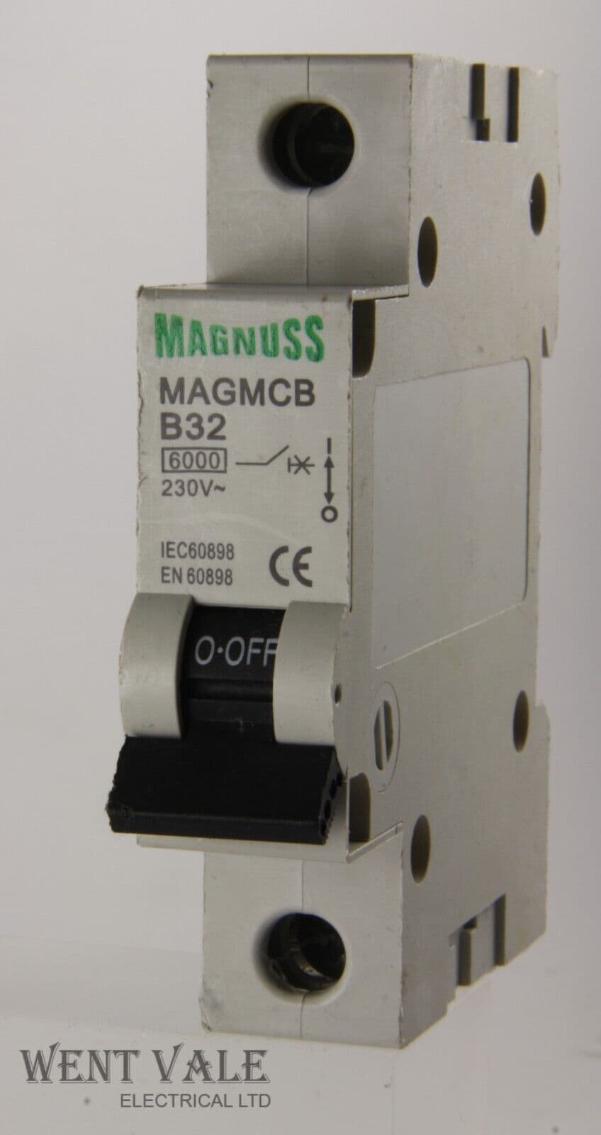 Magnuss MAGMCB32 - 32 Type B Single Pole MCB New