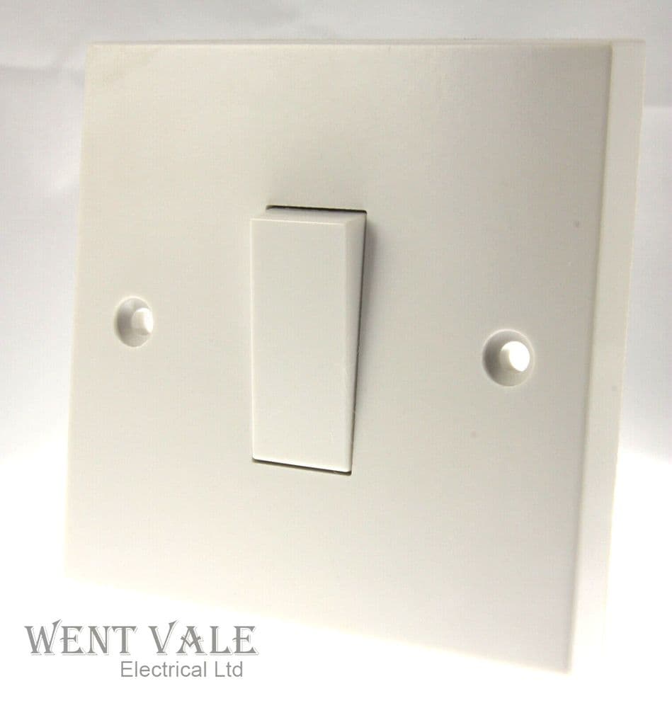 MEM Intra Range - M021 F2401 - 10ax One Gang Two Way Plate Switch New