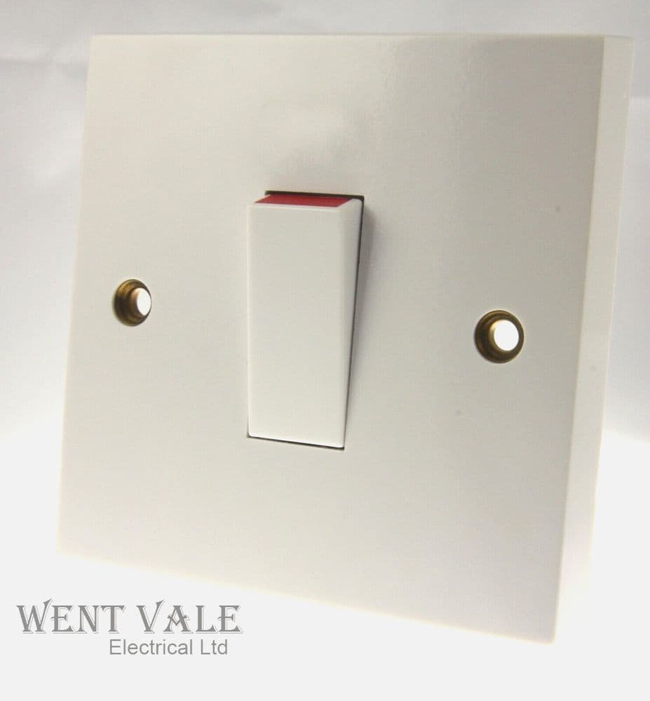 MEM Intra Range - M301 FM2200 - 20a Double Pole Control Switch New