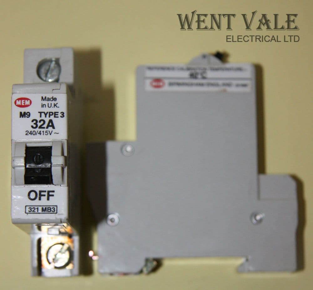 MEM Memshield 1 - 321MB3 - 32a Type 3 Single Pole MCB