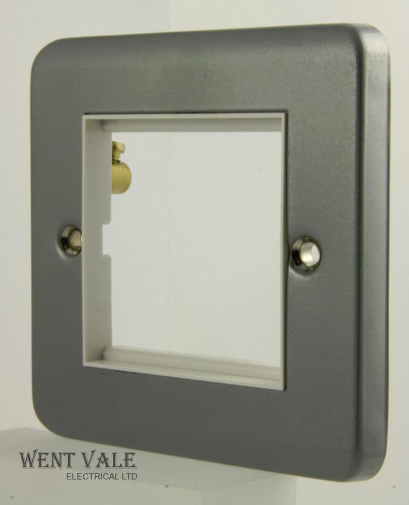 MEM Premera Metalclad - X902MG - 2 Module 25 x 50mm Euro Frame New