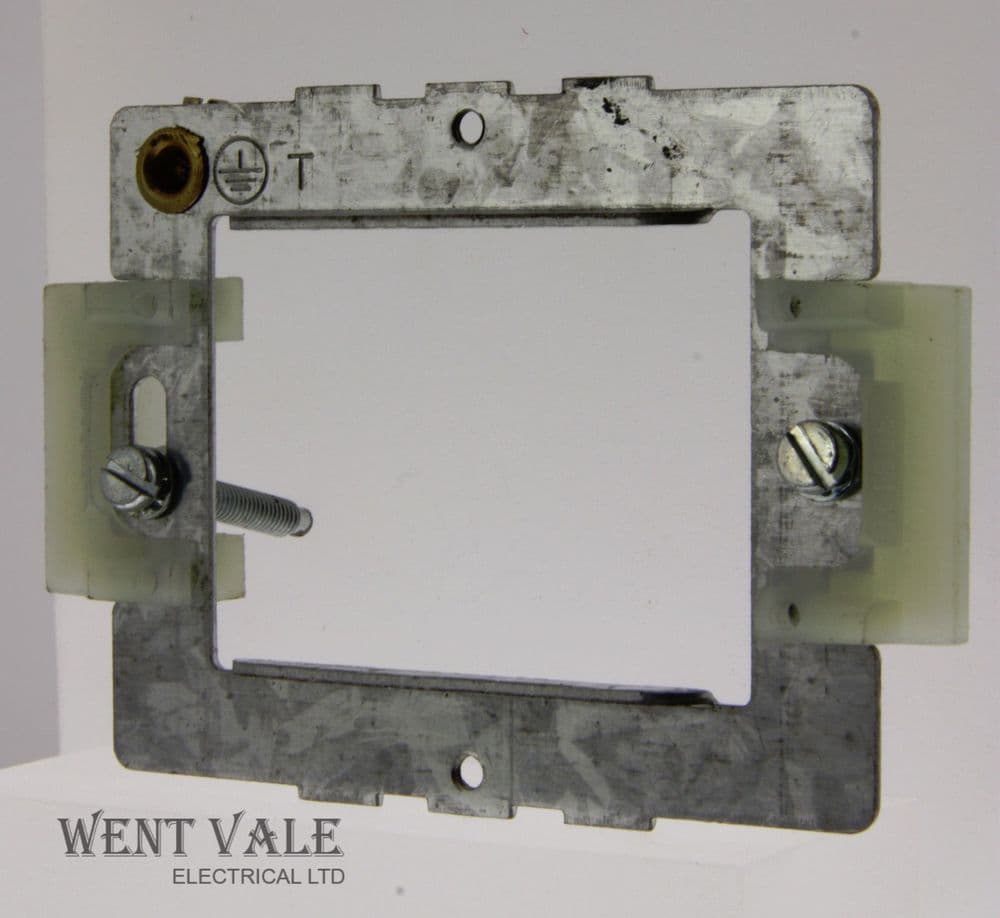 MEM Spectra - F8100 - One Gang One/Two Module Grid Mounting Yoke/Frame Used