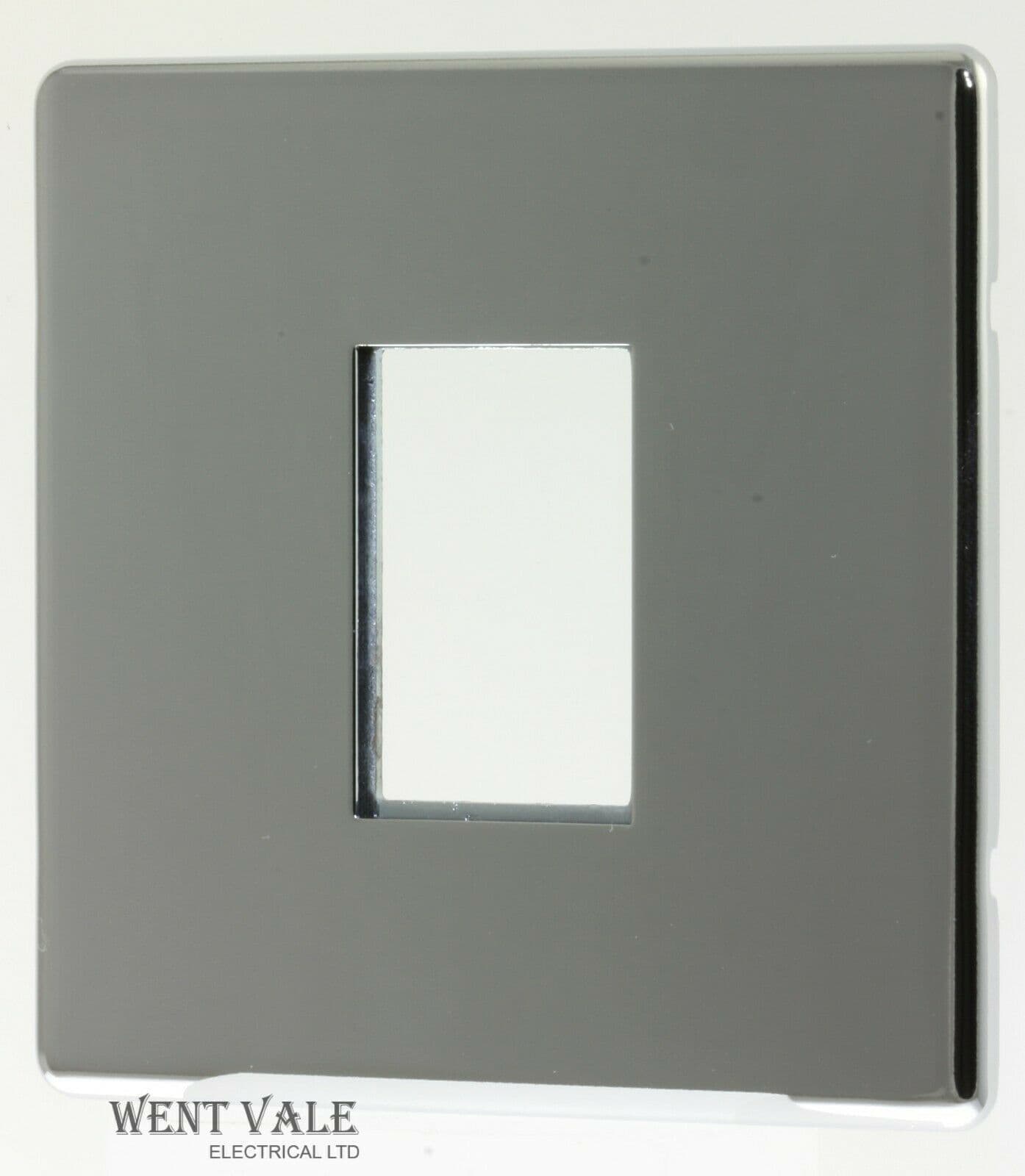 MK Aspect - K24171 POC - 1 Gang 1 Module Face Plate for LJU6C 50 x 37mm ...