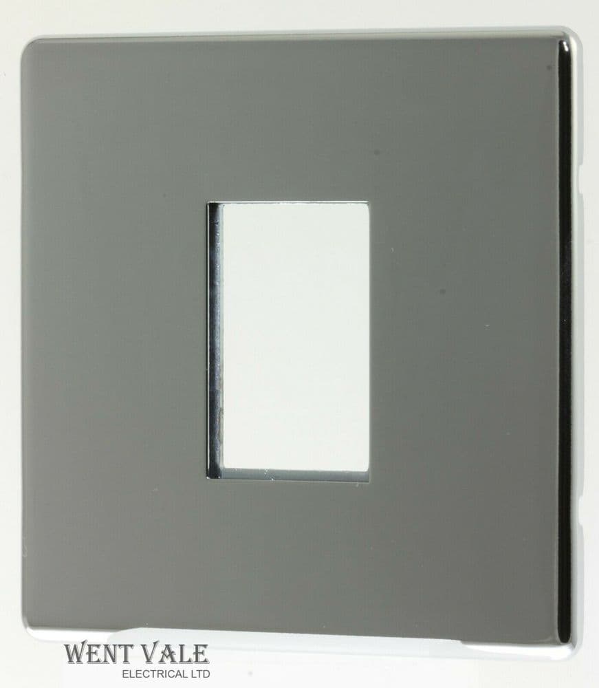 MK Aspect - K24171 POC - 1 Gang 1 Module Face Plate for LJU6C 50 x 37mm ...