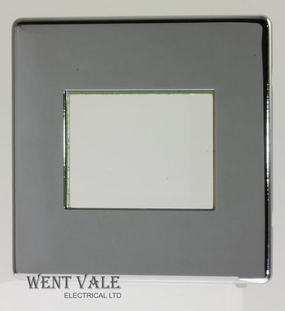 MK Aspect - K24172 POC - 1 Gang 2 Module Face Plate for LJU6C 50 x 37mm ...
