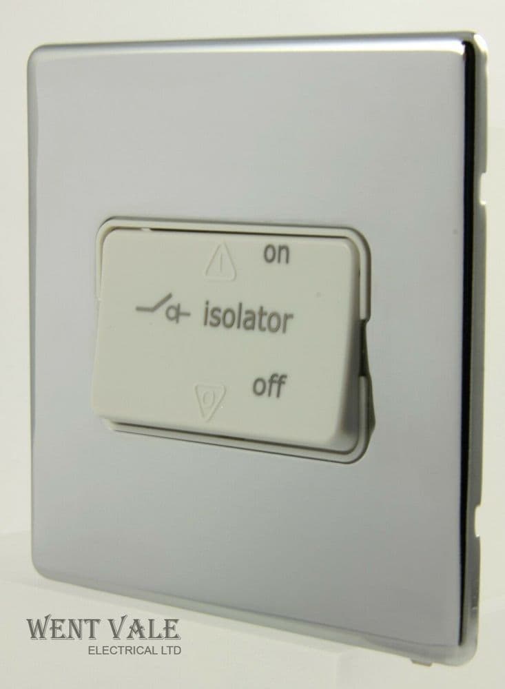 MK Aspect - K24859 POC W - 10a 3 Pole Fan Isolator Switch New