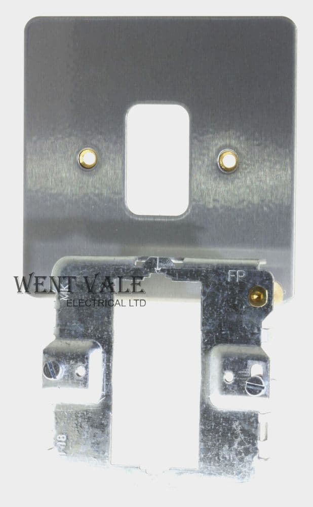 MK Edge - K14331 BRC - 1 Module Face Plate and Yoke For Grid Switch ...