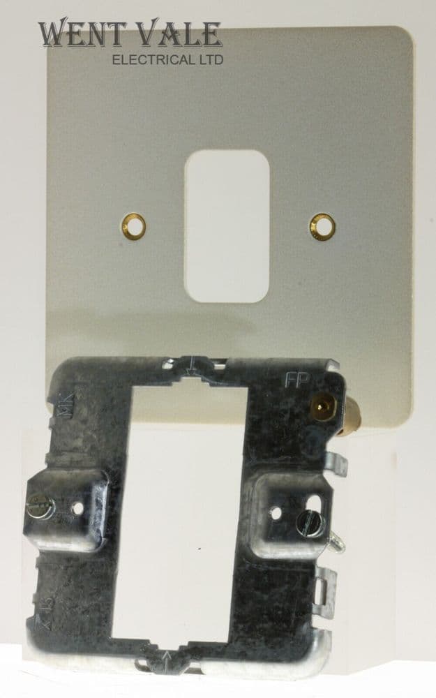MK Edge - K14331 LIV - 1 Module Face Plate and Yoke For Grid Switch ...