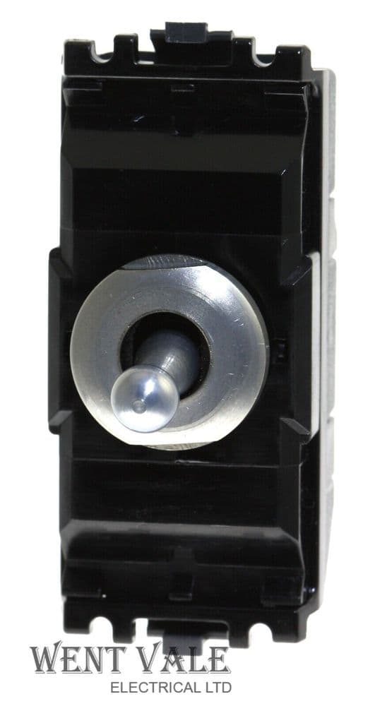 MK Edge - K14896 BRC - 20a Double Pole Toggle Switch Module New