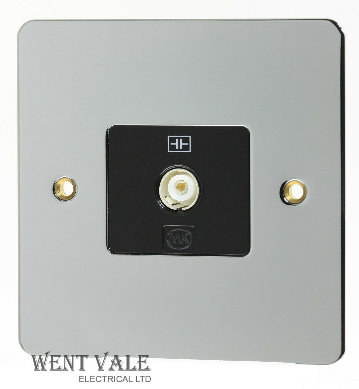 MK Edge Range - K14321 POC B - Single Isolated TV/FM Co-Axial Socket New