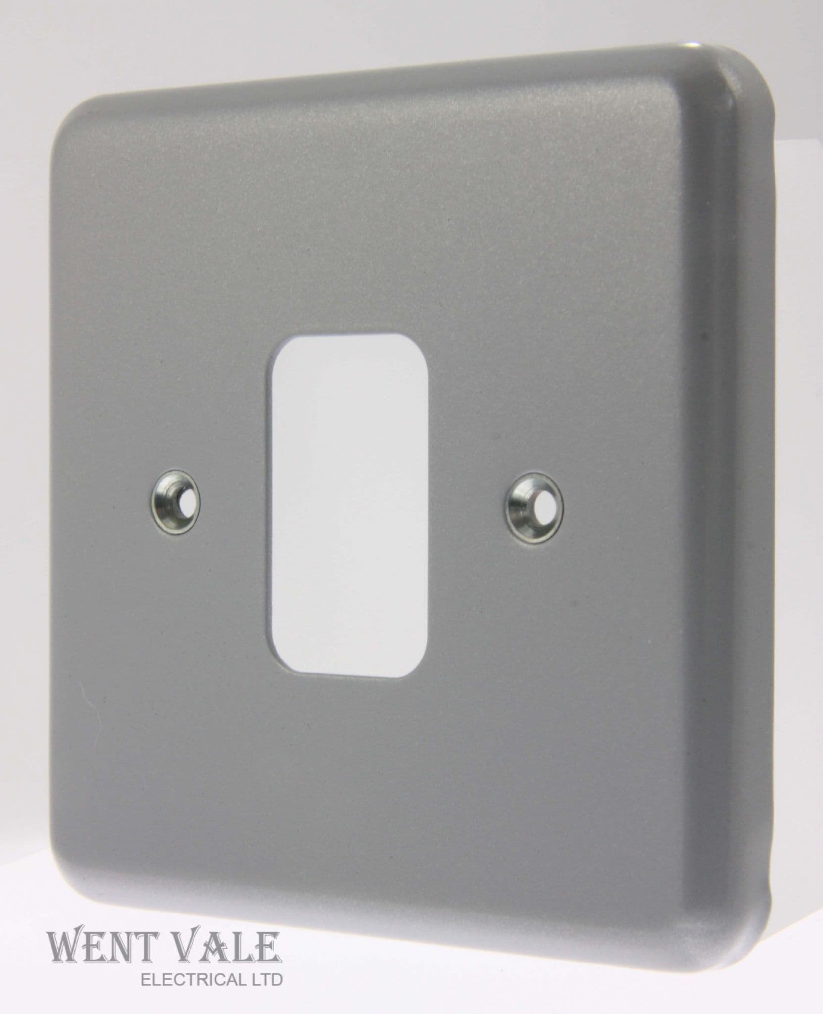MK Grid/Metalclad Plus - K3491 ALM - 1 Module Switch Plate Un-used