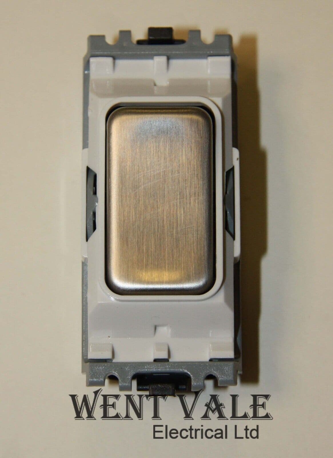 MK Grid Plus - K4891 BSS W - 20a One Way Switch Module with Brushed ...