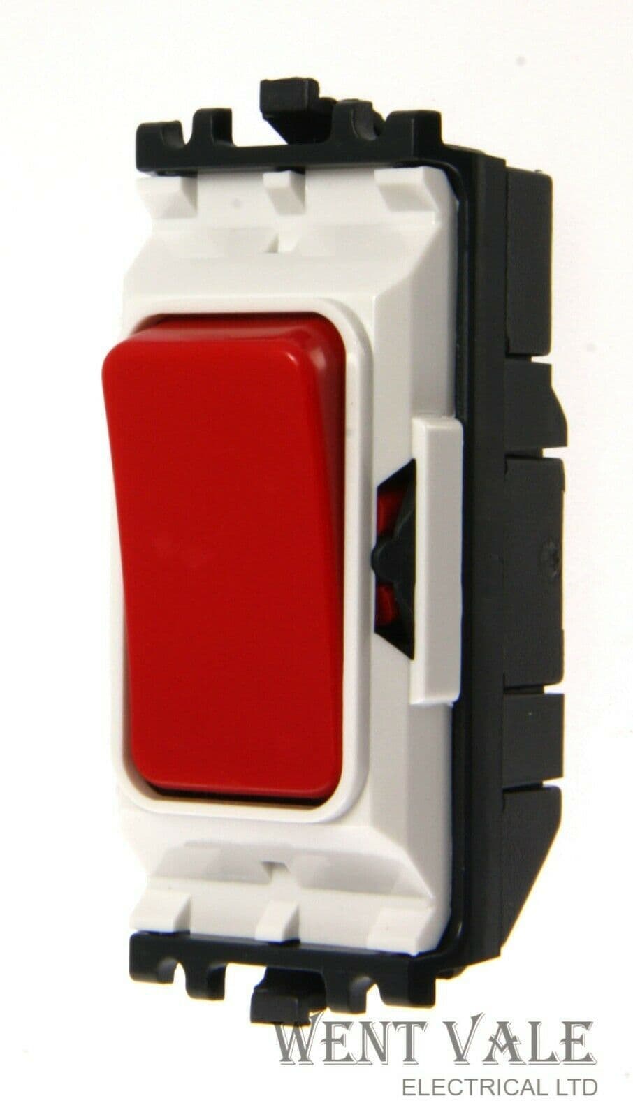 MK Grid Plus - K4892 RED - 20a Two Way Switch Module Unused