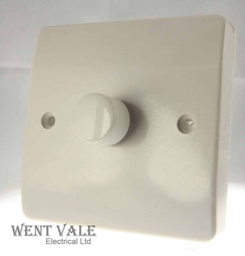 MK Logic Plus - K1531 WHI - 1 Gang 1 Way 40 to 250w Single Dimmer ...