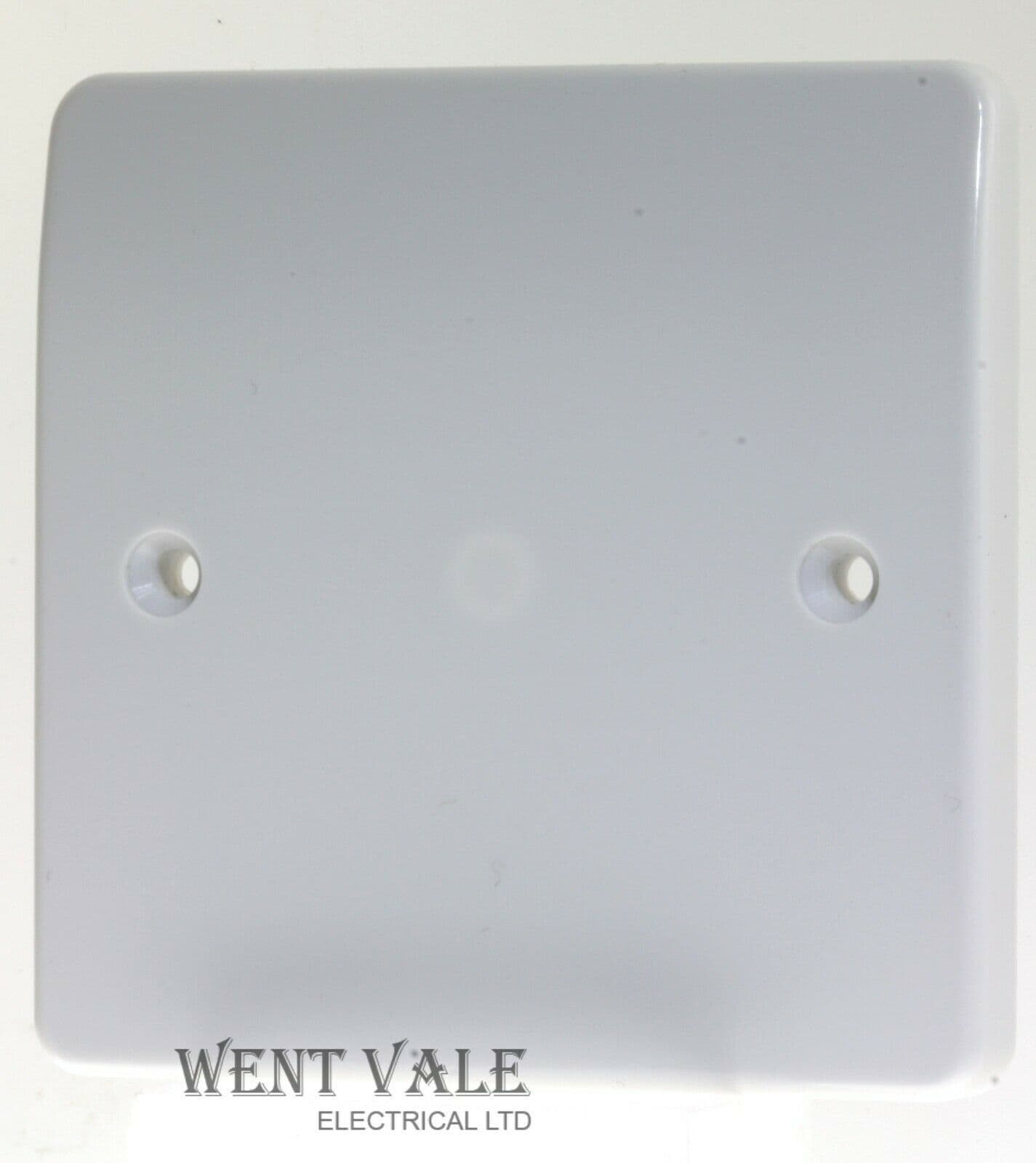 MK Logic Plus - K3827 WHI - 1 Gang White Moulded Blank Plate New